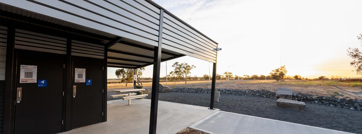 Public toilet buildings for Roadside Rest Stops | Modus Australia Restrooms