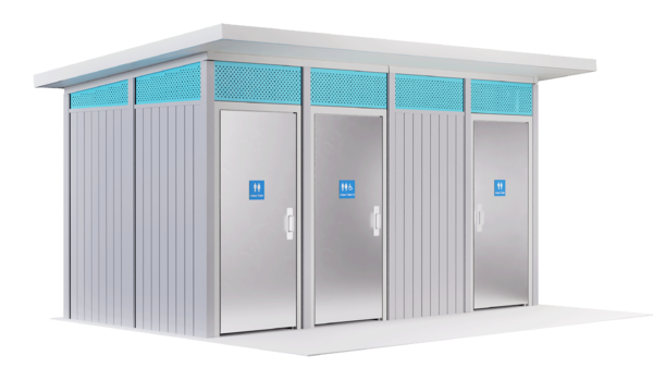 InCube 3 Modular Public Toilet Building | Modus Australia | Modus ...