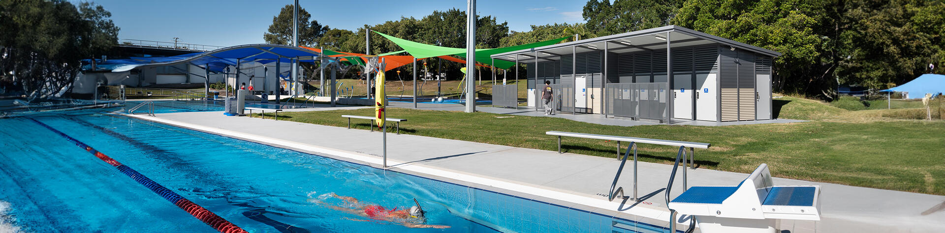 Logan North Aquatic Centre, QLD | Modus Australia Restrooms